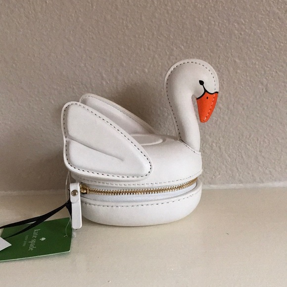 kate spade | Bags | Kate Spade 3d Swan Coin Purse | Poshmark